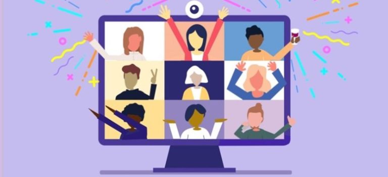 Zoom cartoon - Girls' Nights Out