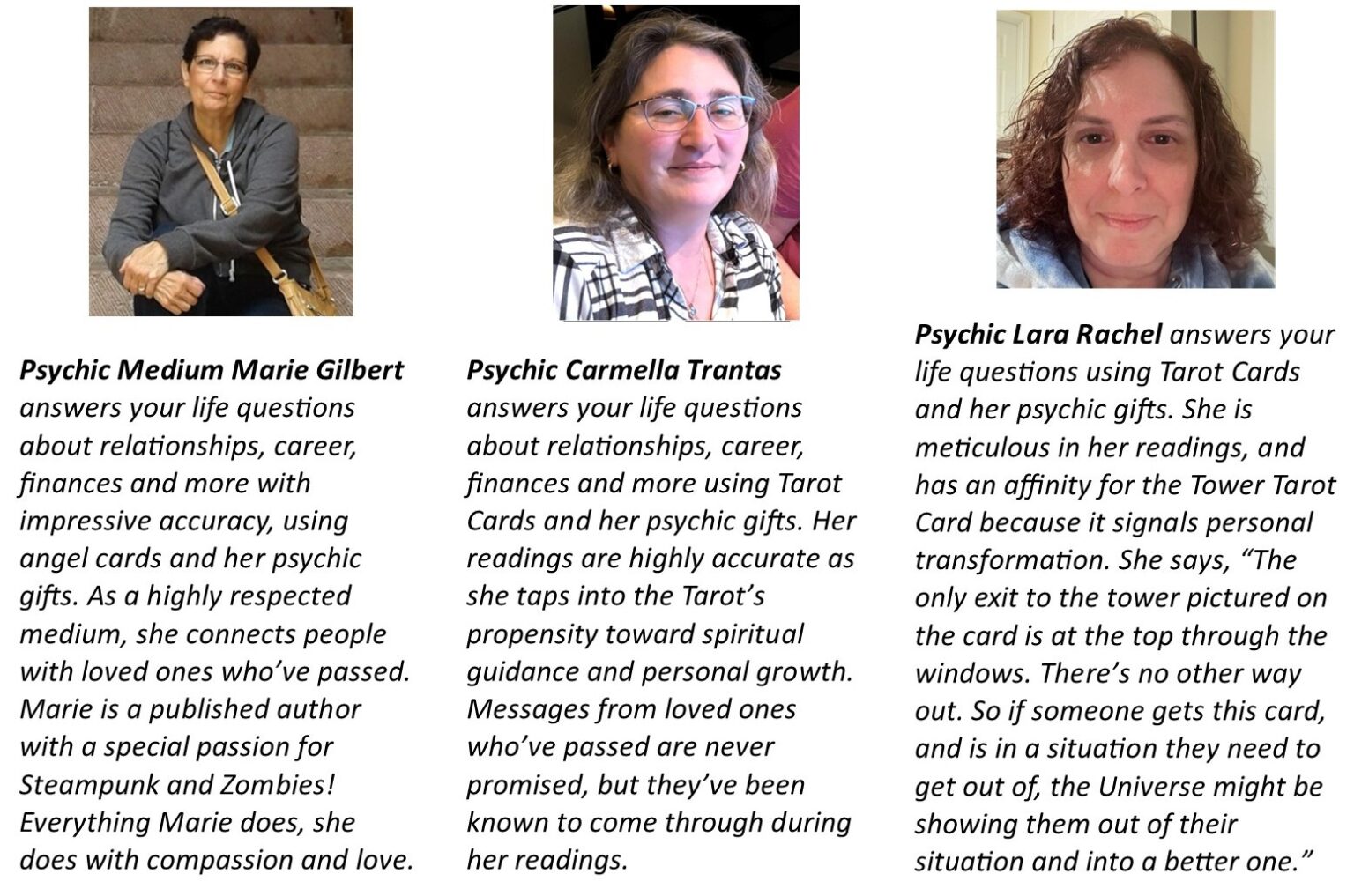 South Jersey's Best Psychic Dinner: All Assured a Private Reading